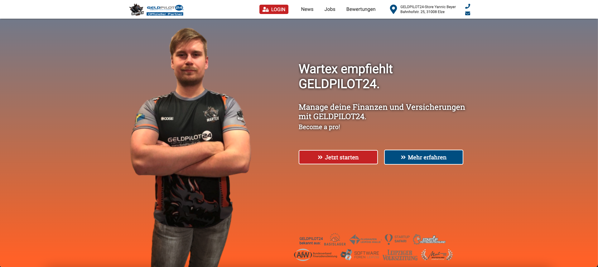 GELDPILOT24-Store Wartex eSports - So funktioniert´s